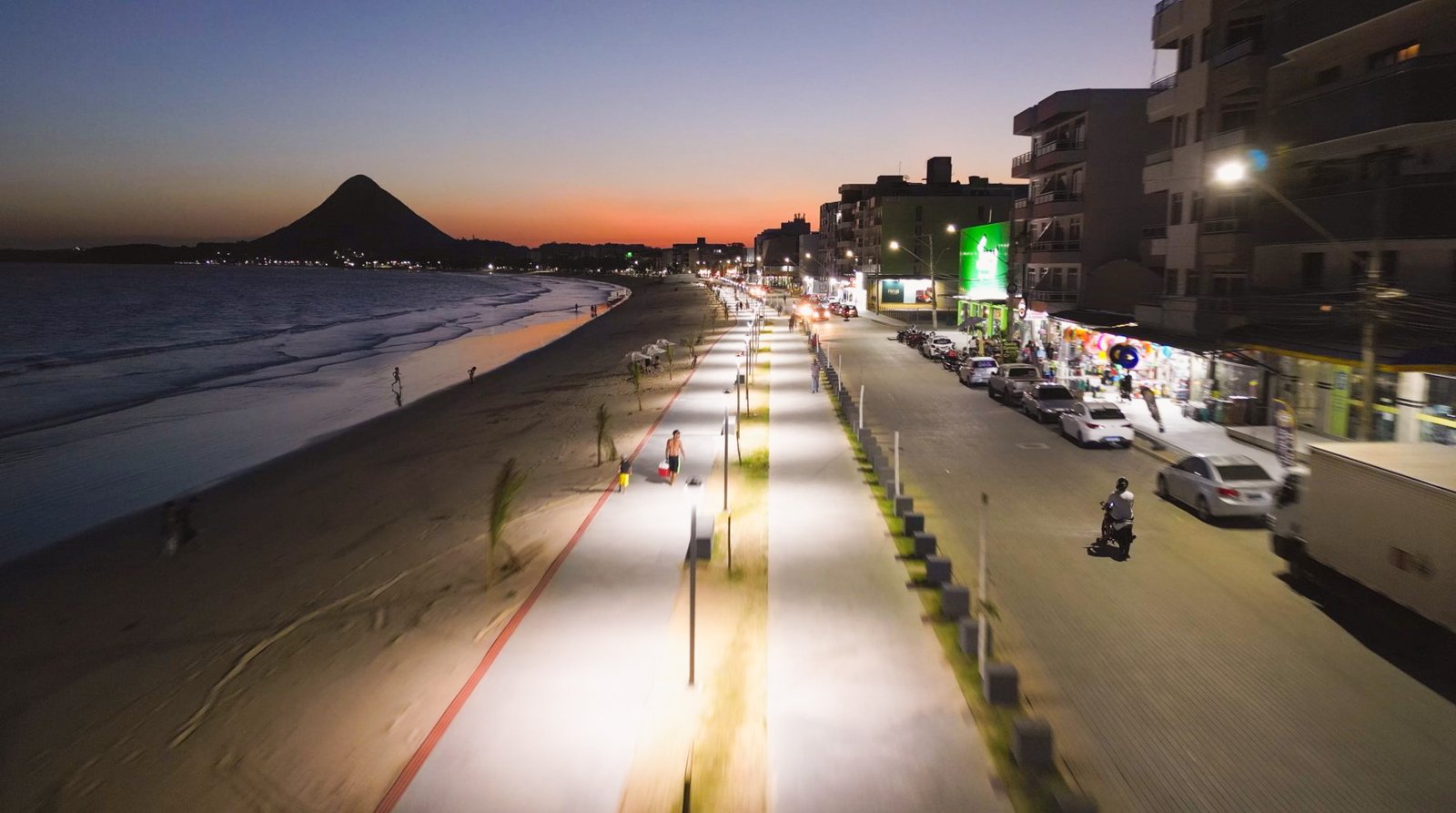 Primeira etapa da revitalização da Orla de Piúma é concluída e Governo ...